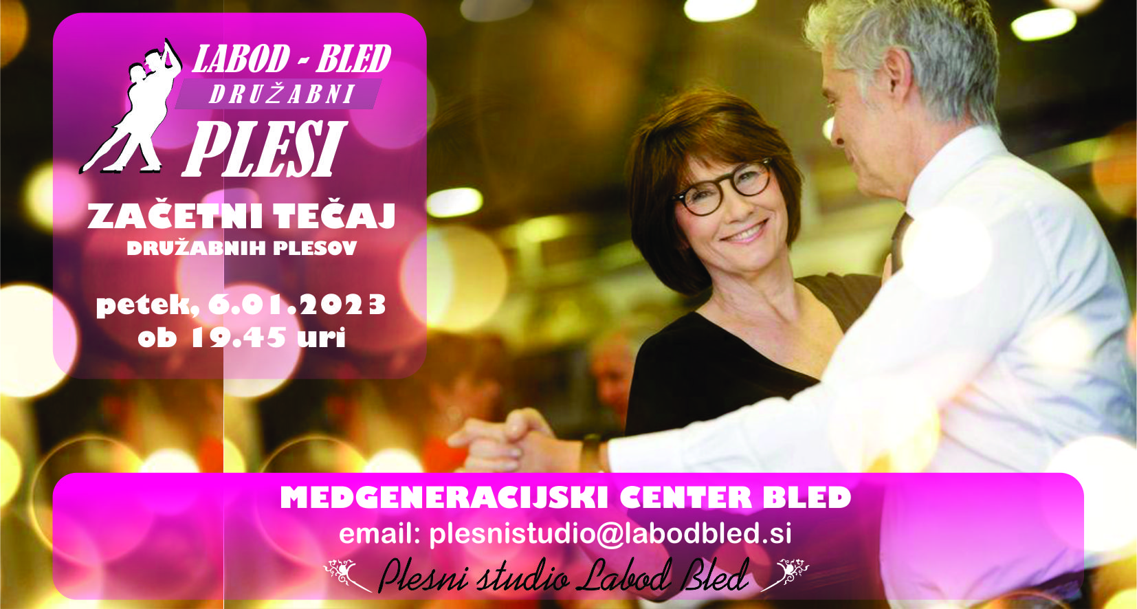 Plesni studio Labod Bled - Najboljša šola plesa na Gorenjskem